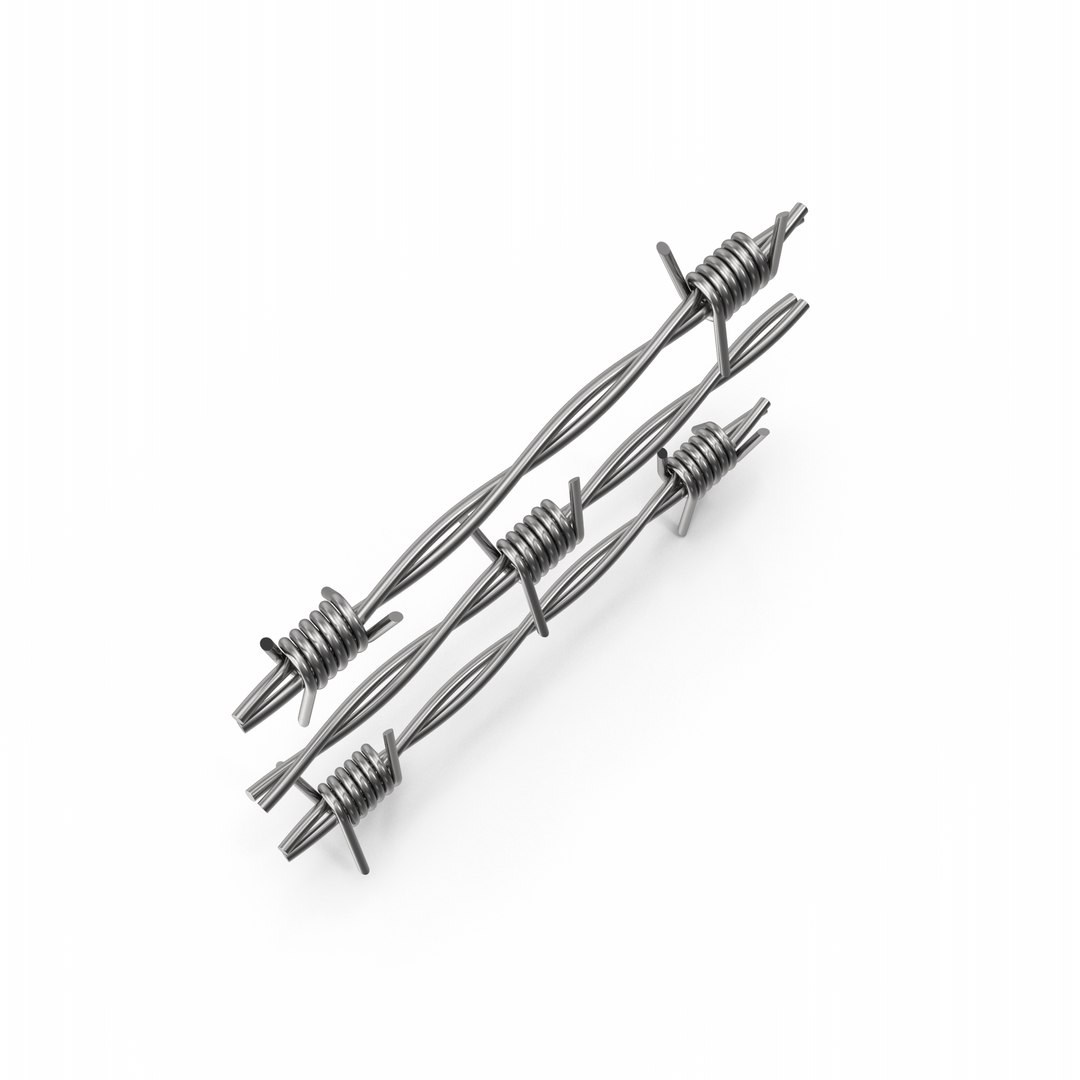 Barbed Wire 3D Model - TurboSquid 2221781