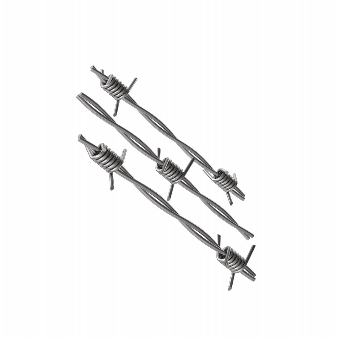 Barbed Wire 3D Model - TurboSquid 2221781