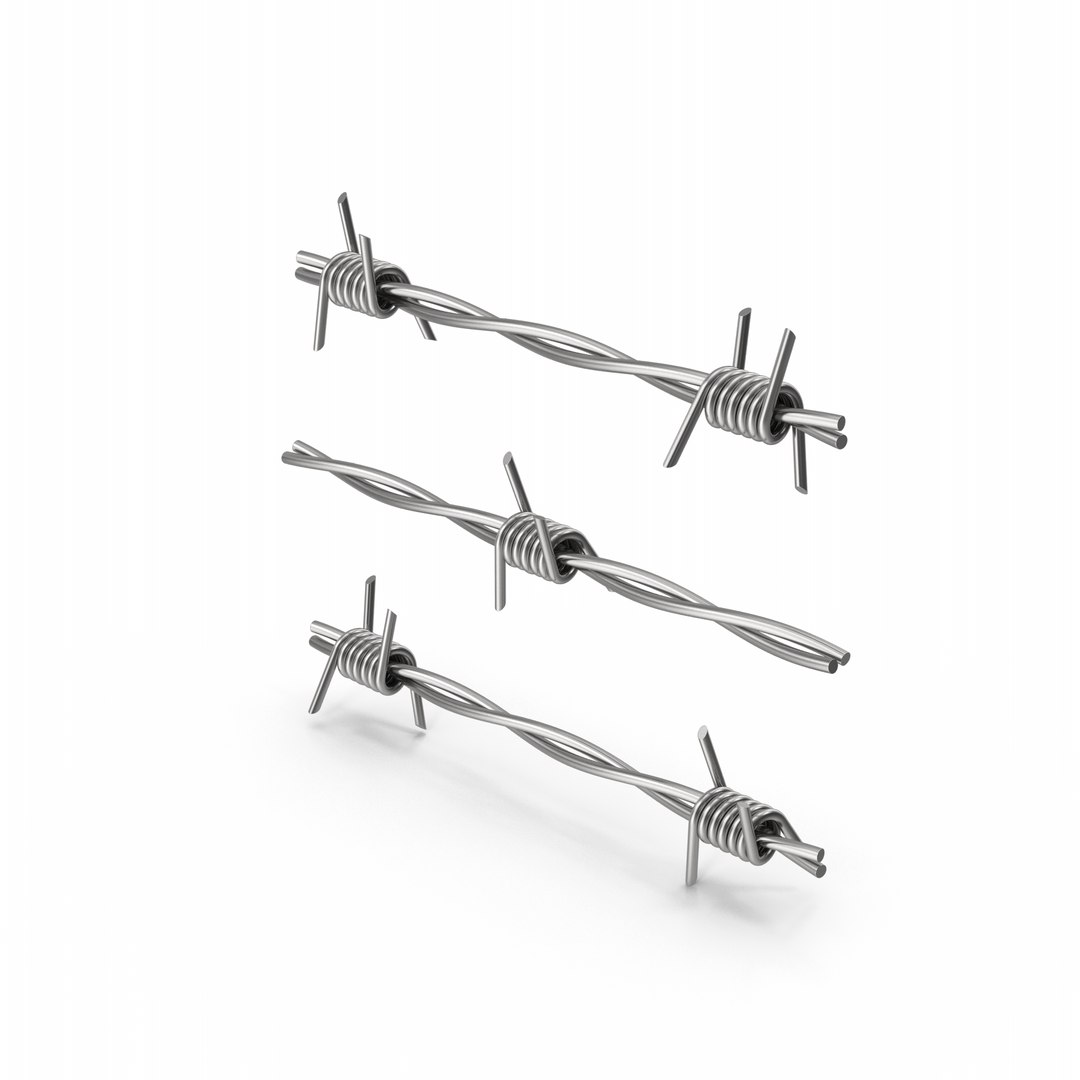 Barbed Wire 3D Model - TurboSquid 2221781