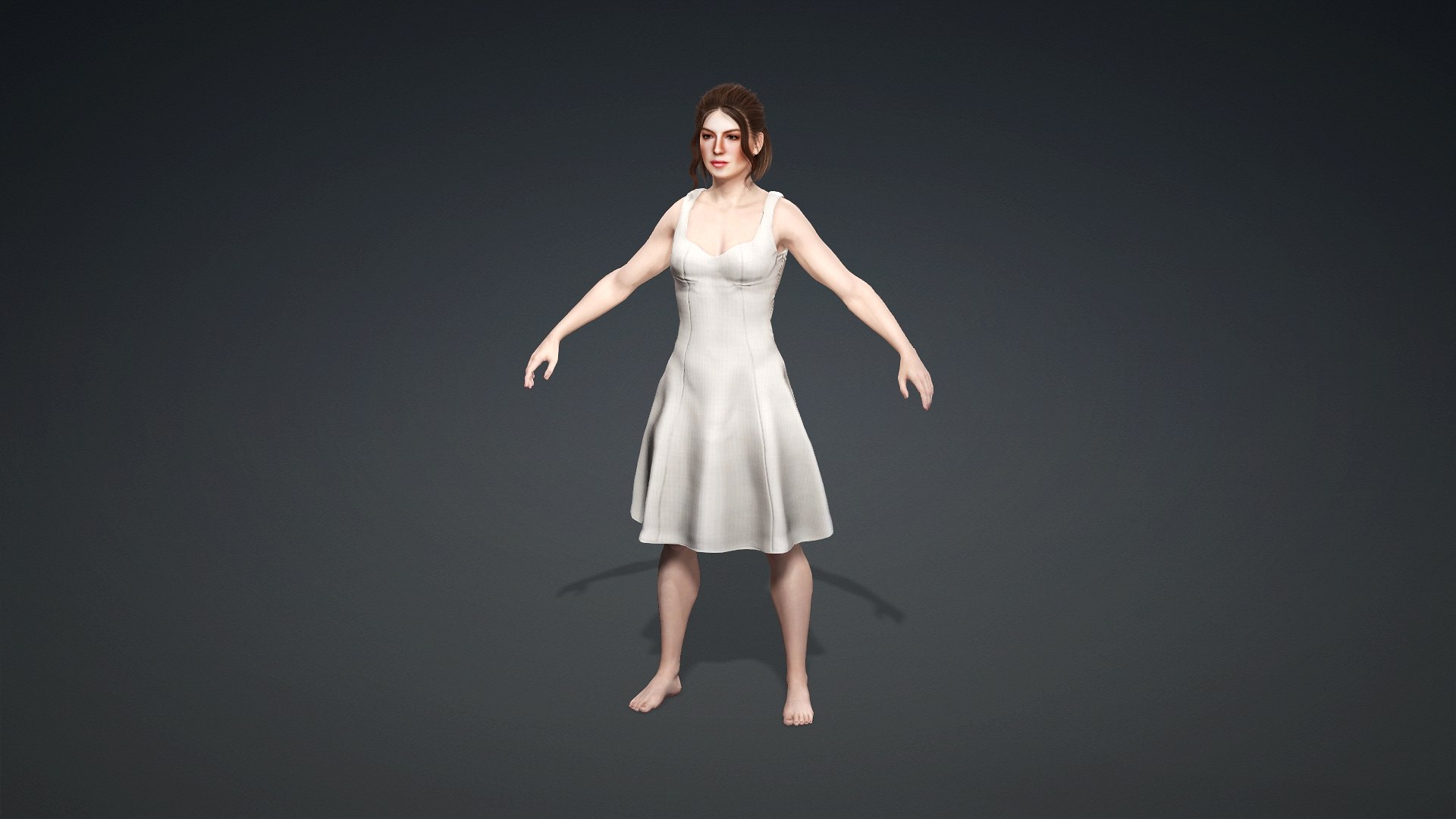 3D STUNNING 3D FEMALE MODEL Model - TurboSquid 2297940