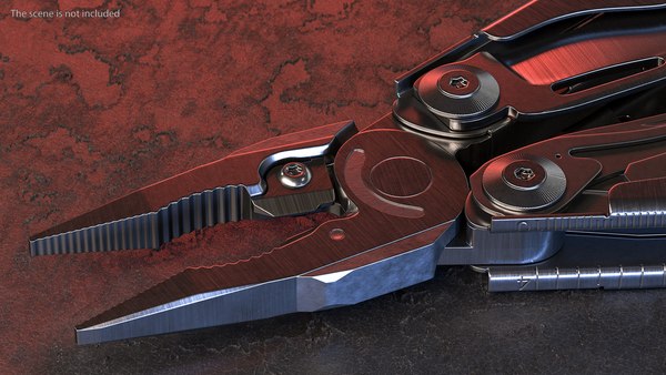 3D model Multitool Black Rigged - TurboSquid 1753414