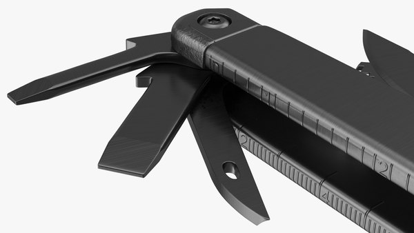 modelo 3d Multiherramienta negra aparejada - TurboSquid 1753414