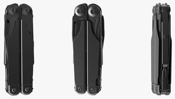 modelo 3d Multiherramienta negra aparejada - TurboSquid 1753414