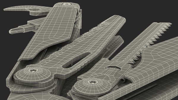 3D model Multitool Black Rigged - TurboSquid 1753414