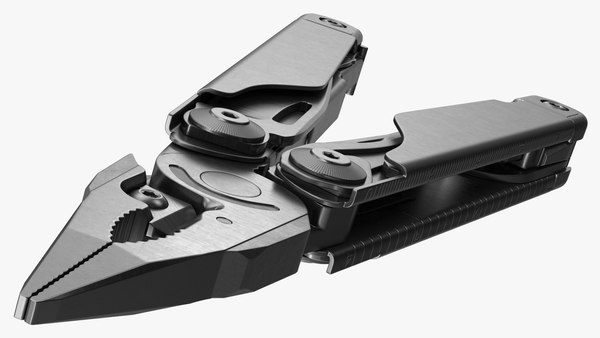 3D model Multitool Black Rigged - TurboSquid 1753414