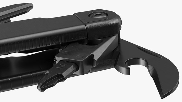 modelo 3d Multiherramienta negra aparejada - TurboSquid 1753414