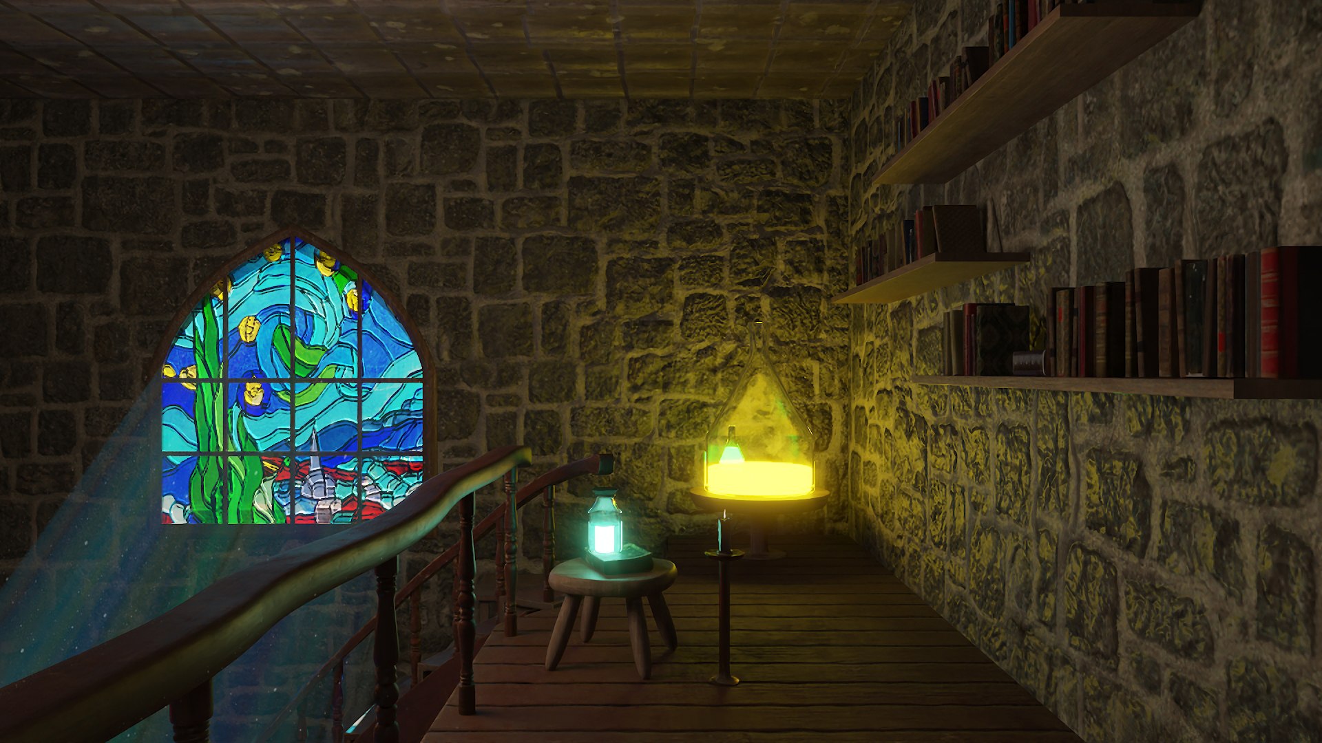3D Alchemist Laboratory - TurboSquid 2287260