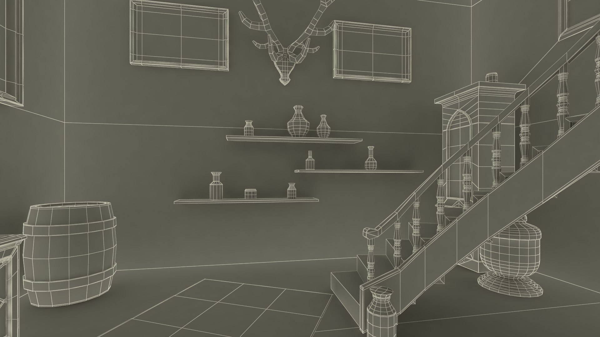 3D Alchemist Laboratory - TurboSquid 2287260