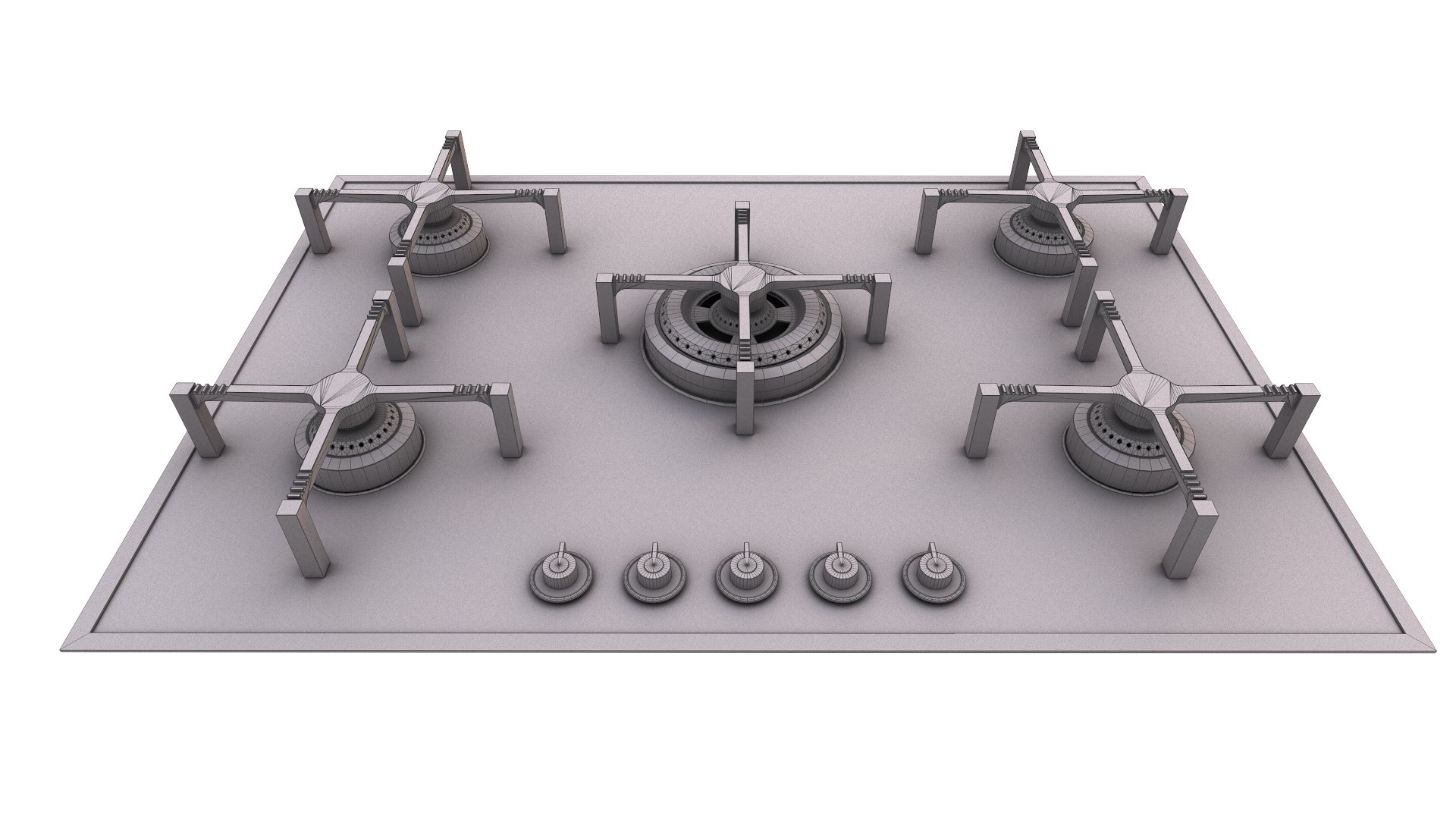 3D Stove Model 3D - TurboSquid 2127651
