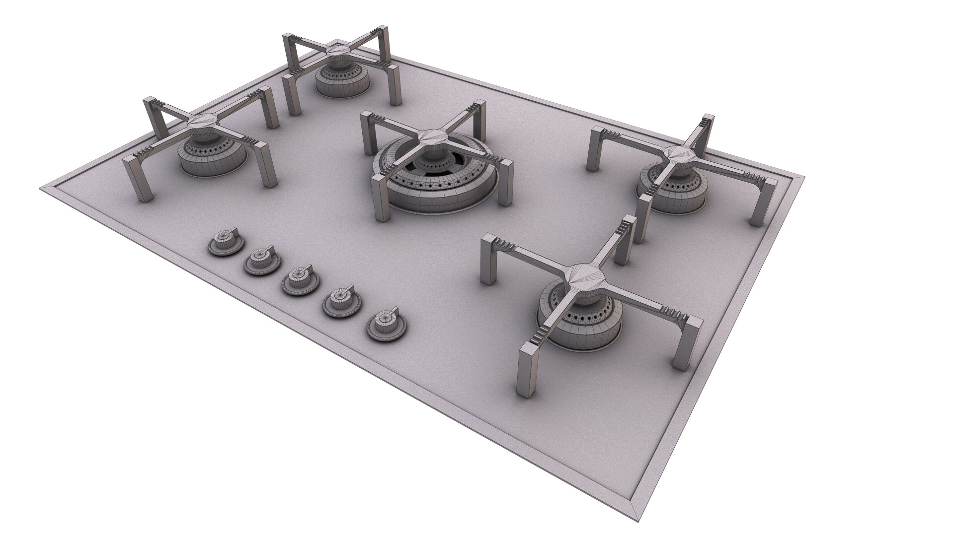 3D Stove Model 3D - TurboSquid 2127651