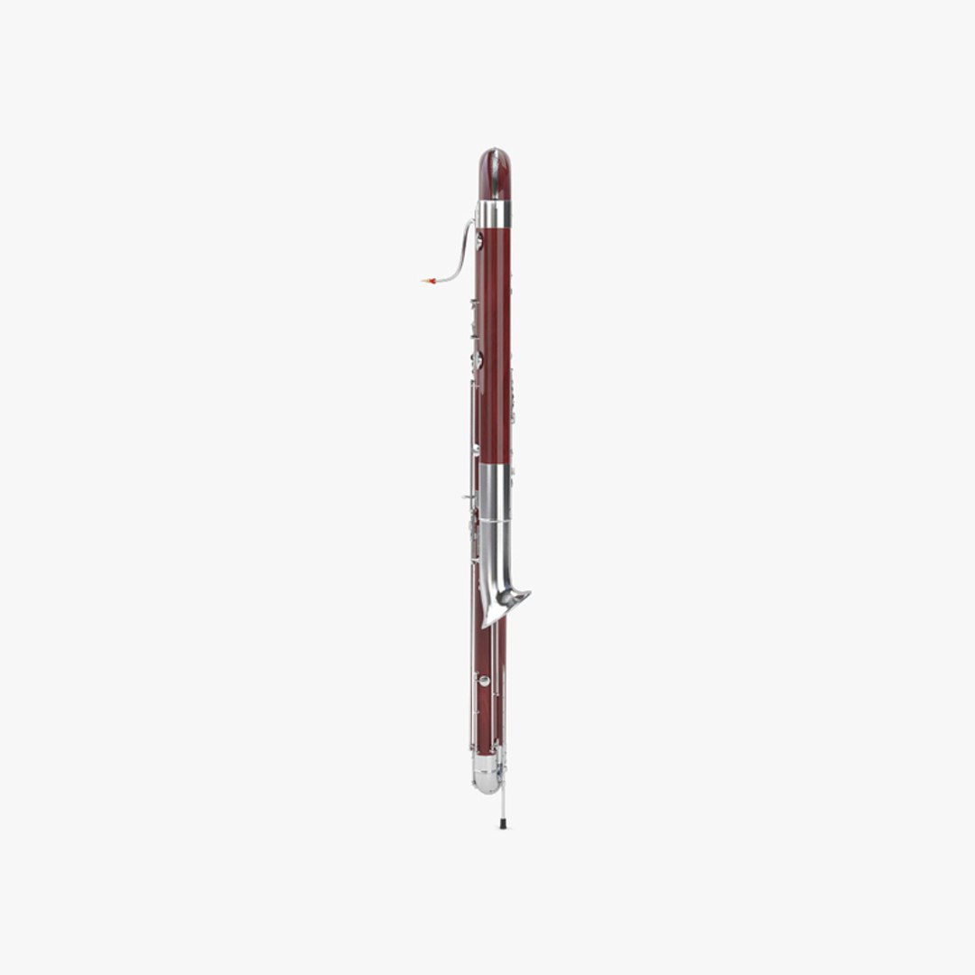 3D Contrabassoon model - TurboSquid 1738688