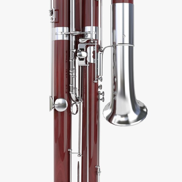 3D Contrabassoon model - TurboSquid 1738688