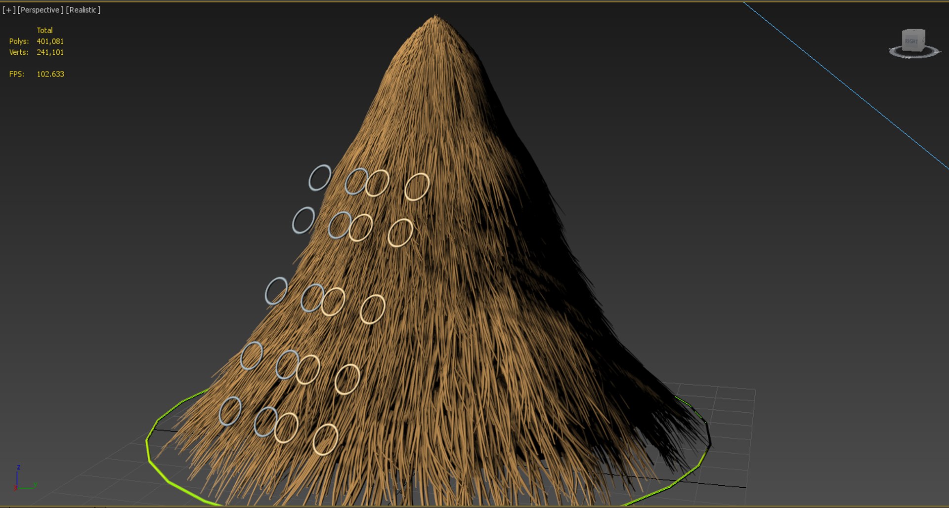 Straw 3D Model - TurboSquid 1367027