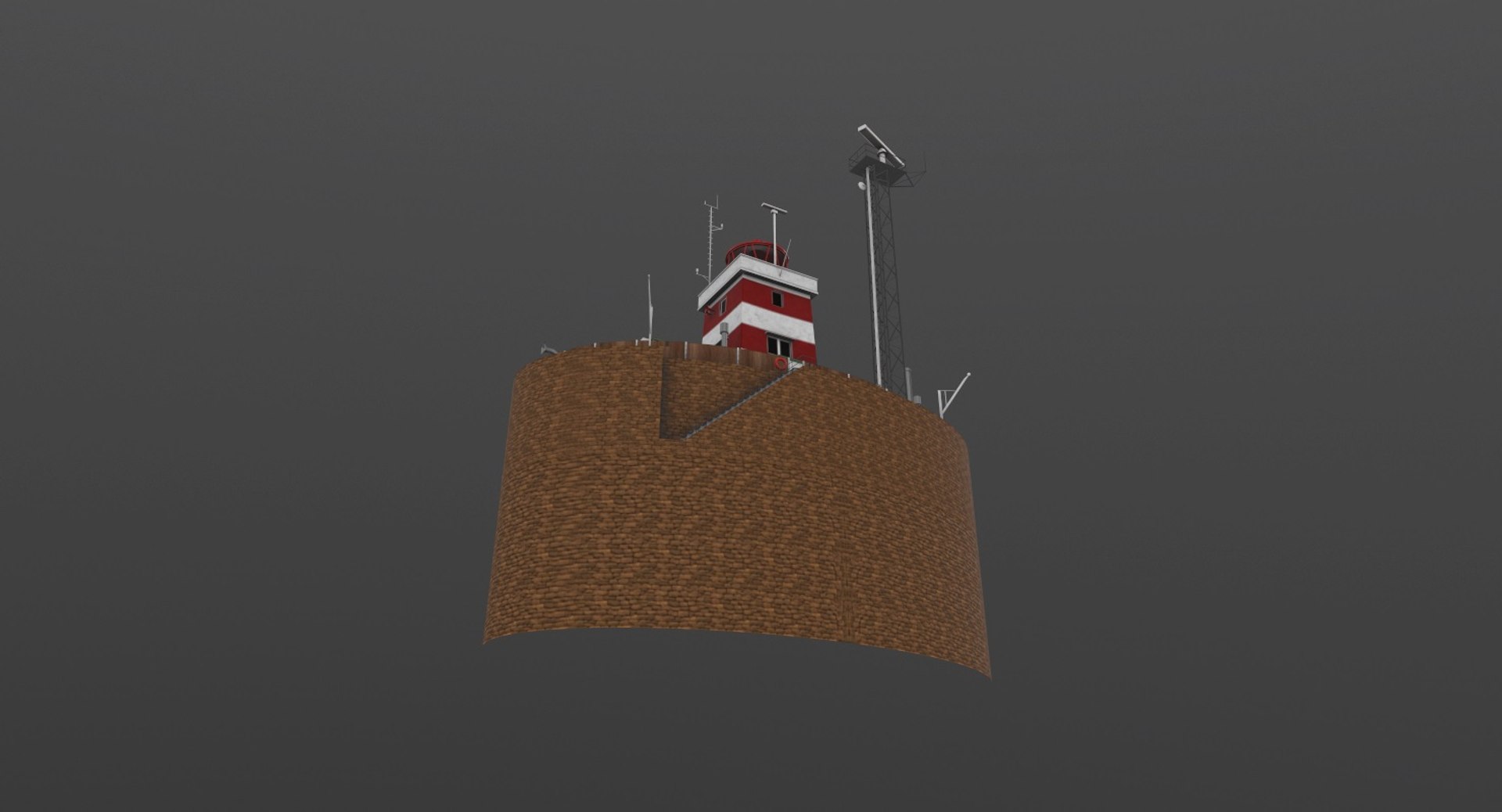 3D drogden light house model - TurboSquid 1426364