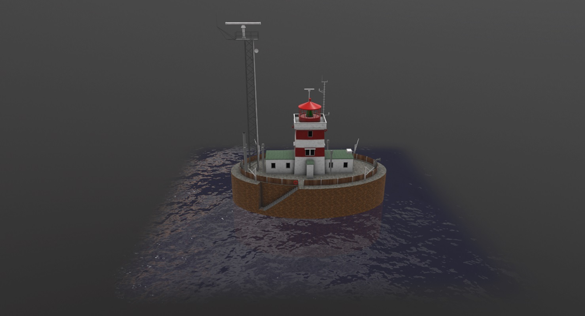3D drogden light house model - TurboSquid 1426364