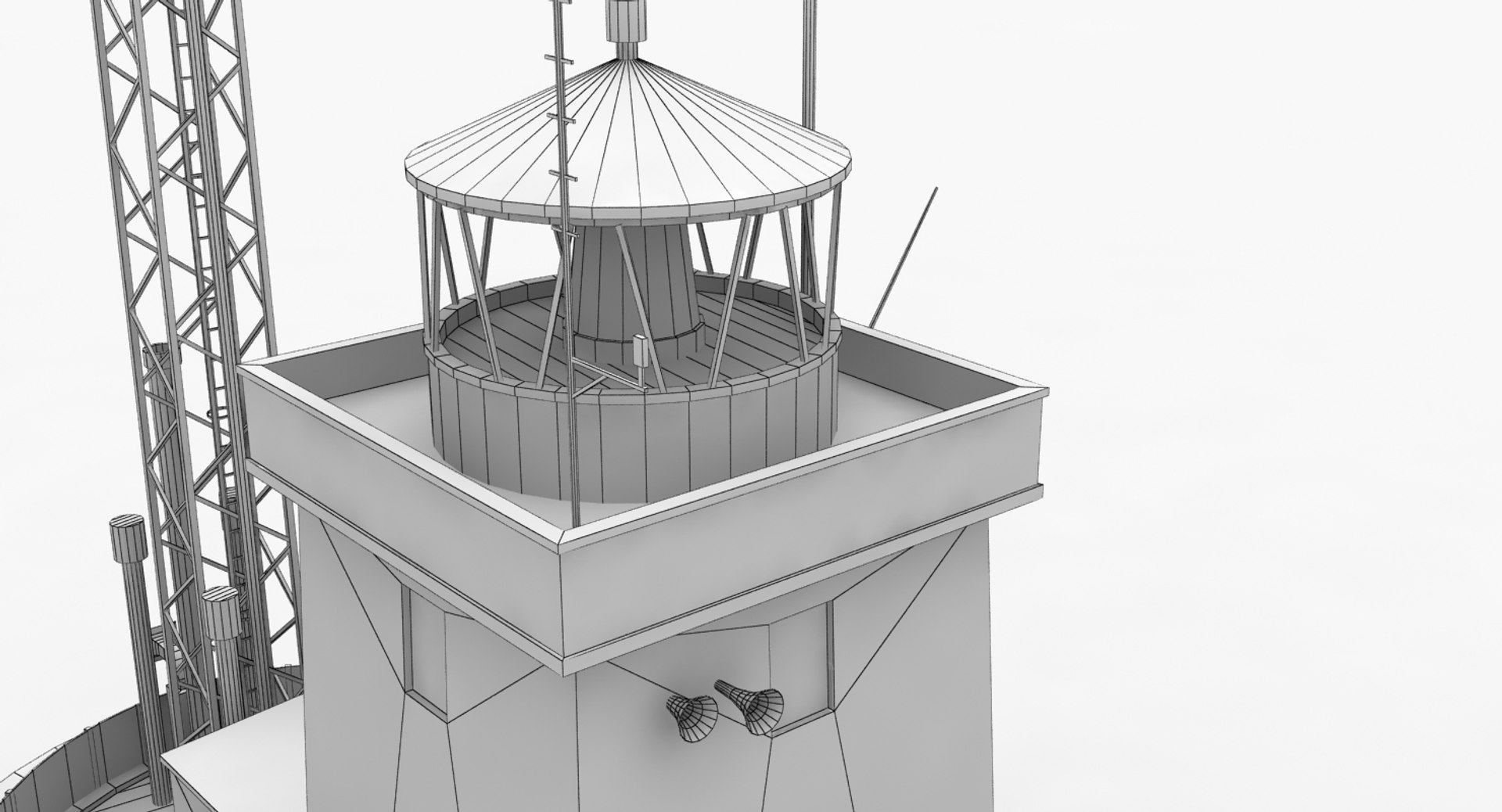 3D drogden light house model - TurboSquid 1426364
