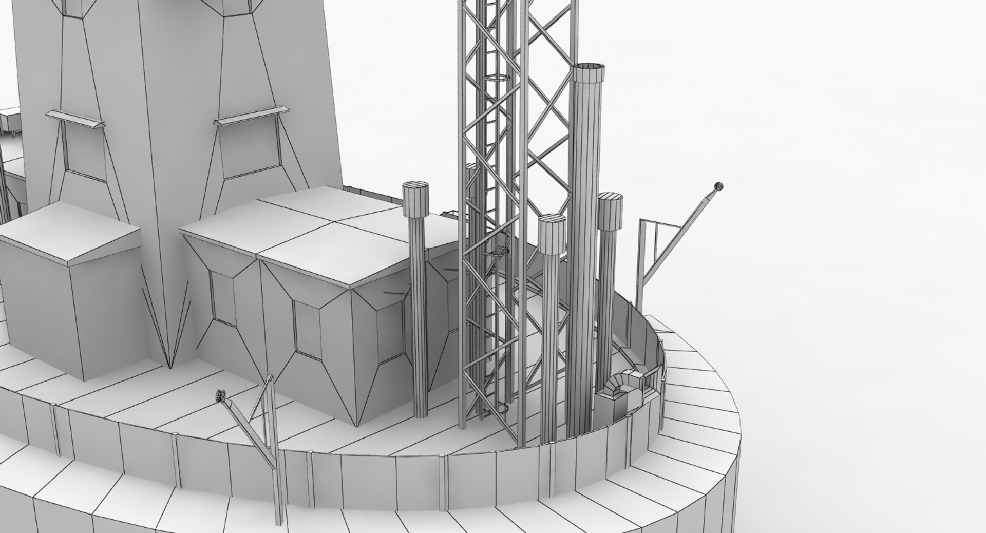 3D drogden light house model - TurboSquid 1426364