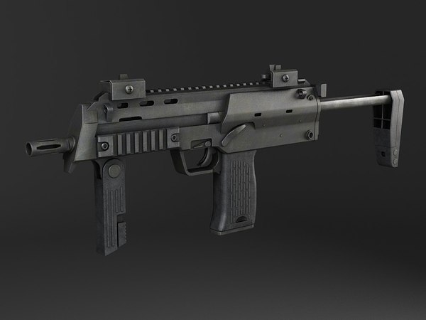 Submachine Gun 3D Models for Download | TurboSquid