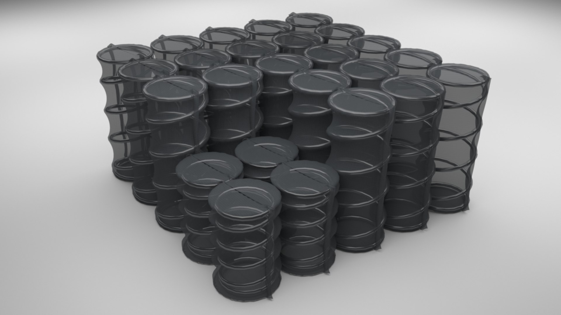 Pocket Spring Model - TurboSquid 2104626