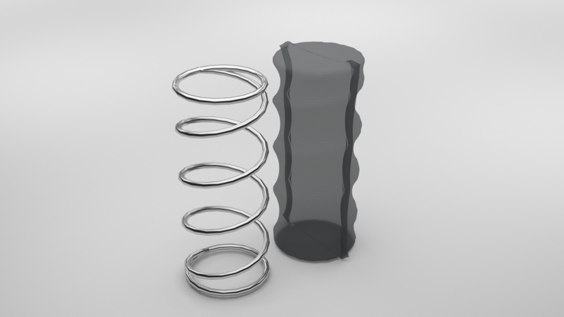 Pocket Spring Model - TurboSquid 2104626