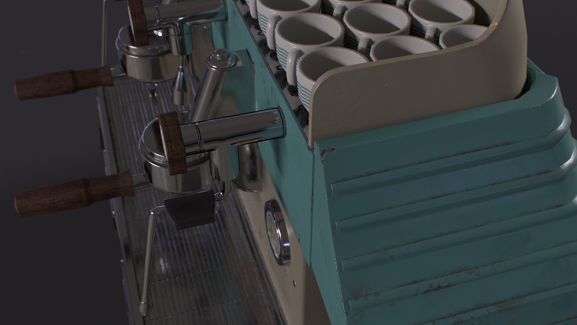 3D Coffee Machine Model - TurboSquid 2264853