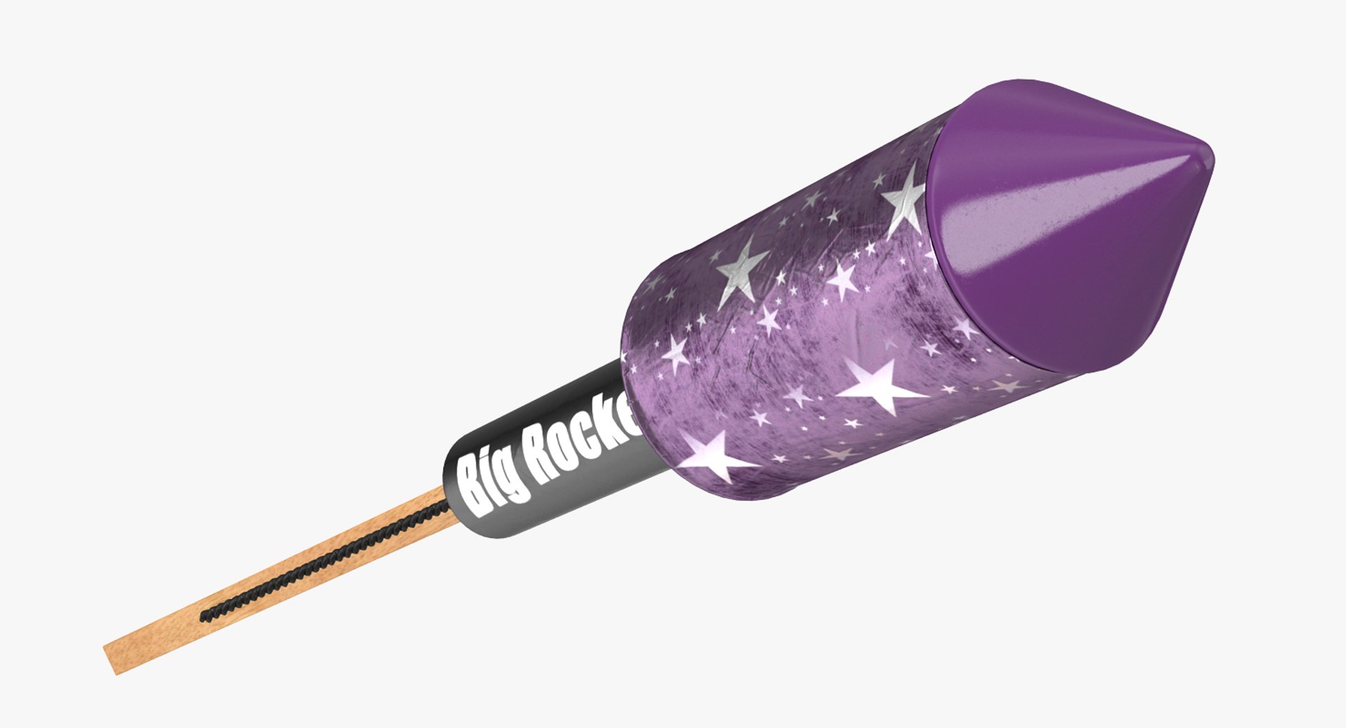3D Firework Rocket - TurboSquid 1301648