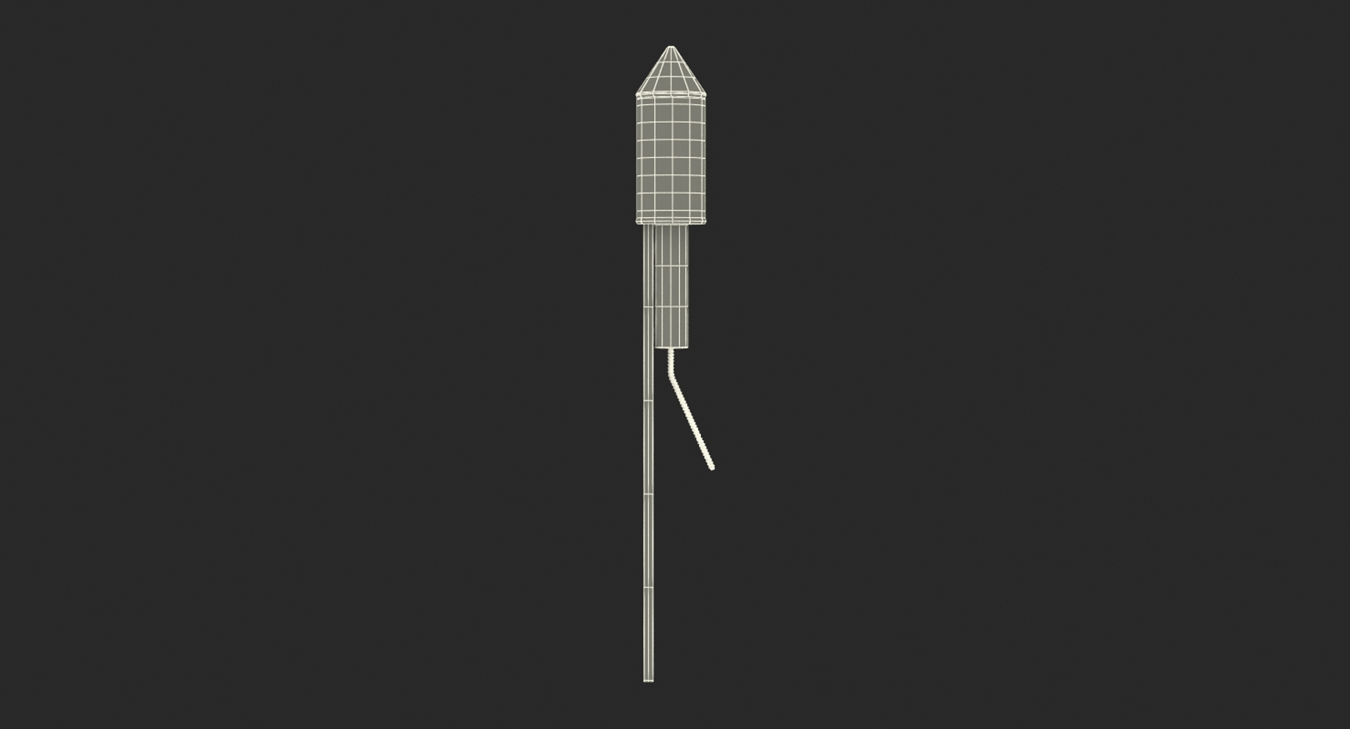 3D Firework Rocket - TurboSquid 1301648