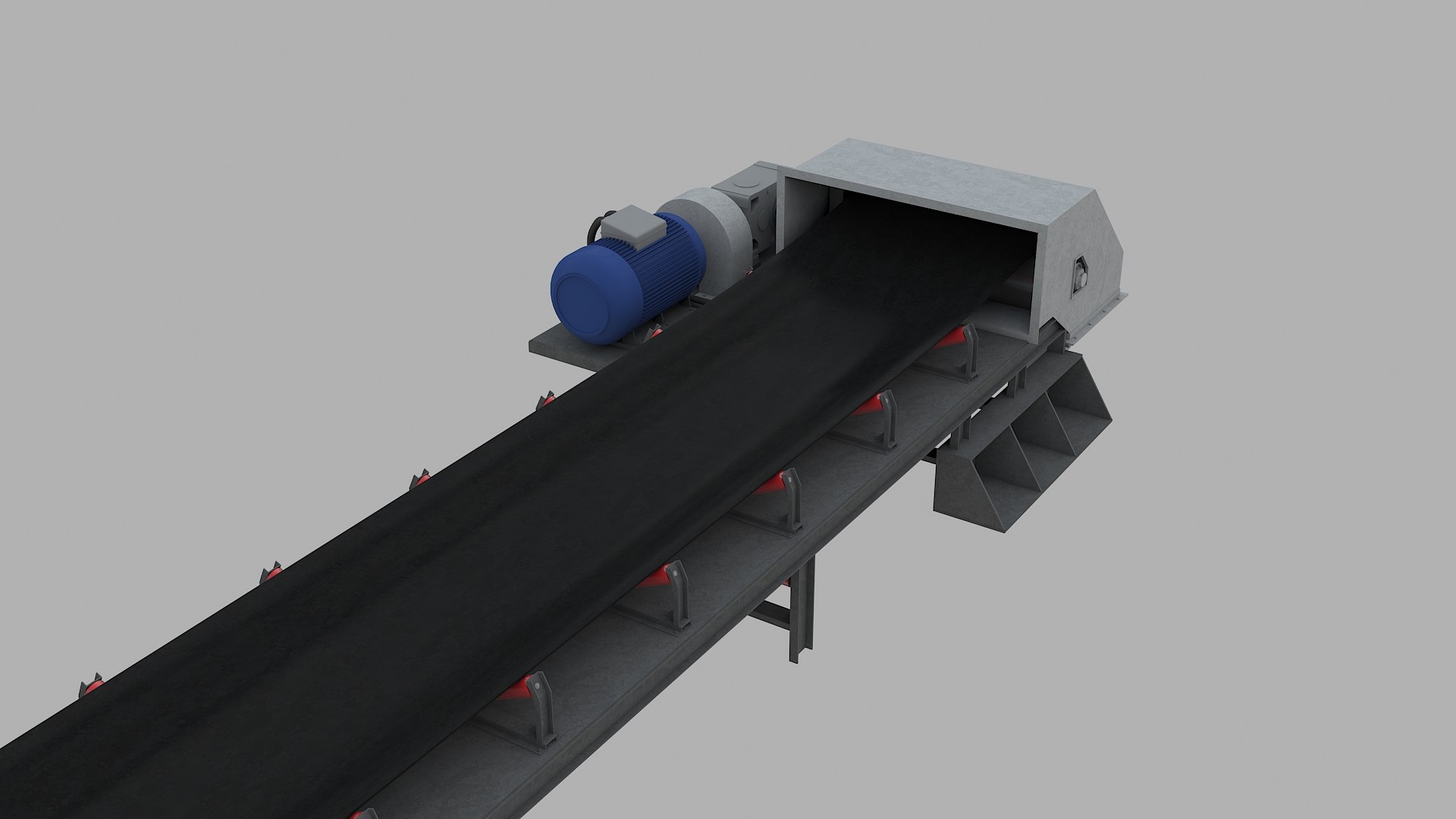 Conveyor Belt 3D Model - TurboSquid 2316057
