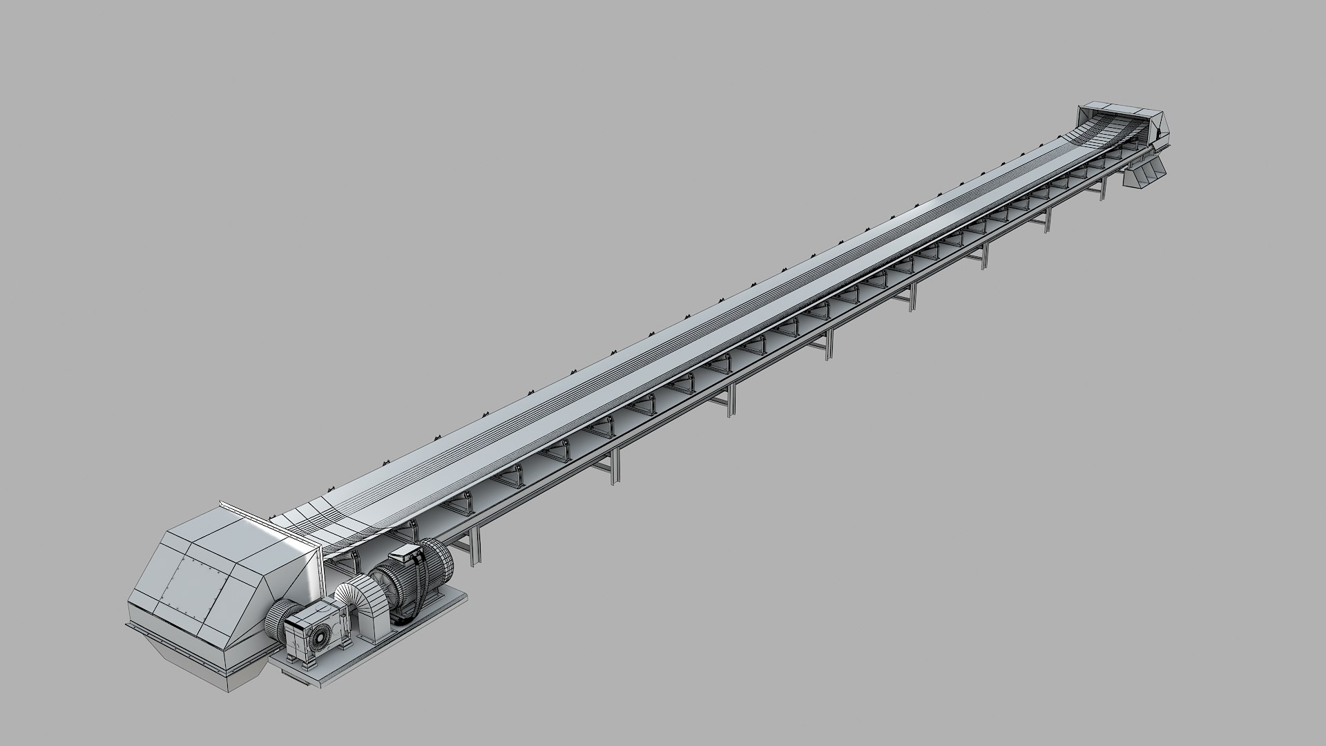 Conveyor Belt 3D Model - TurboSquid 2316057