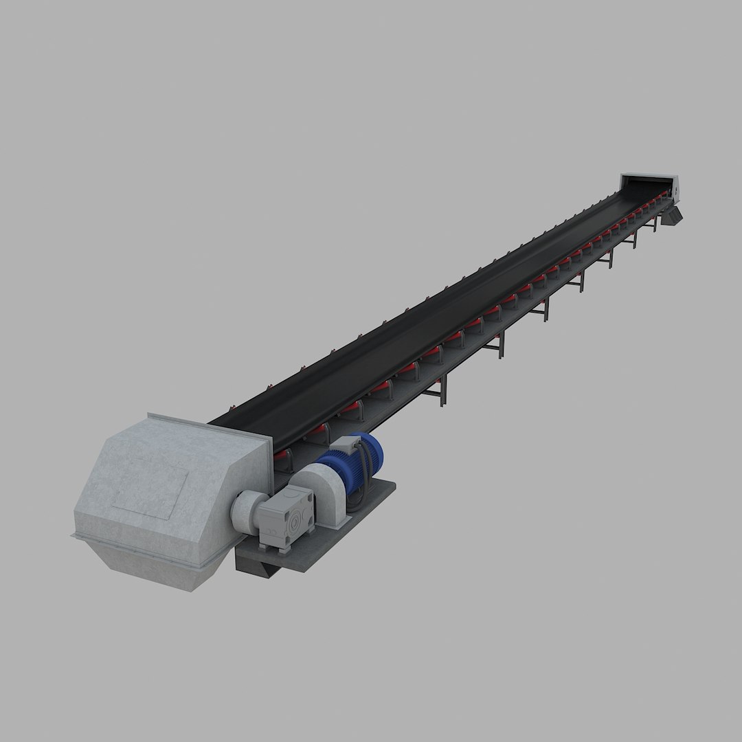 Conveyor Belt 3D Model - TurboSquid 2316057