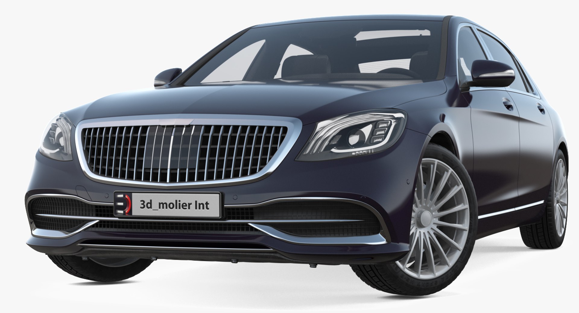 3D Luxury Generic Limo Rigged - TurboSquid 1419229