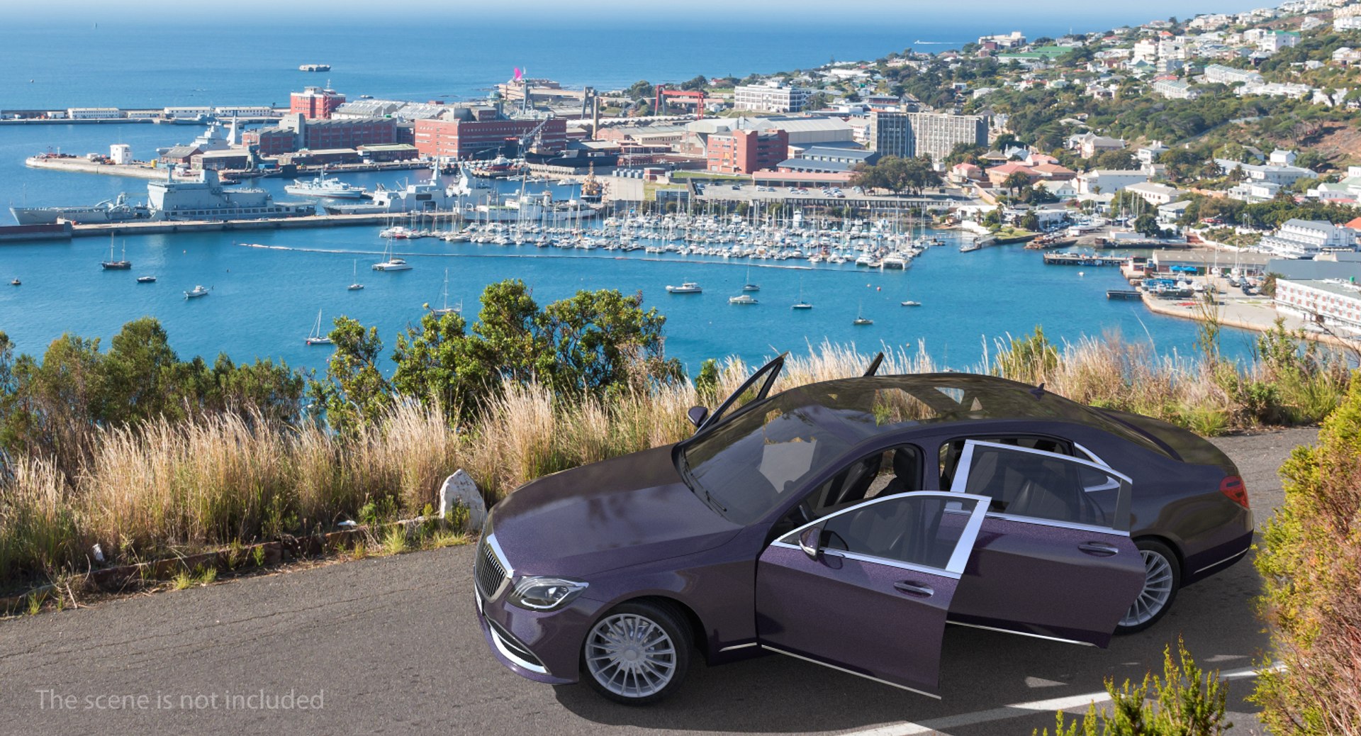 3D Luxury Generic Limo Rigged - TurboSquid 1419229