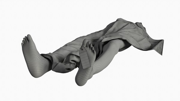 modelo 3d Cadáver estilizado vol5 - TurboSquid 1872674