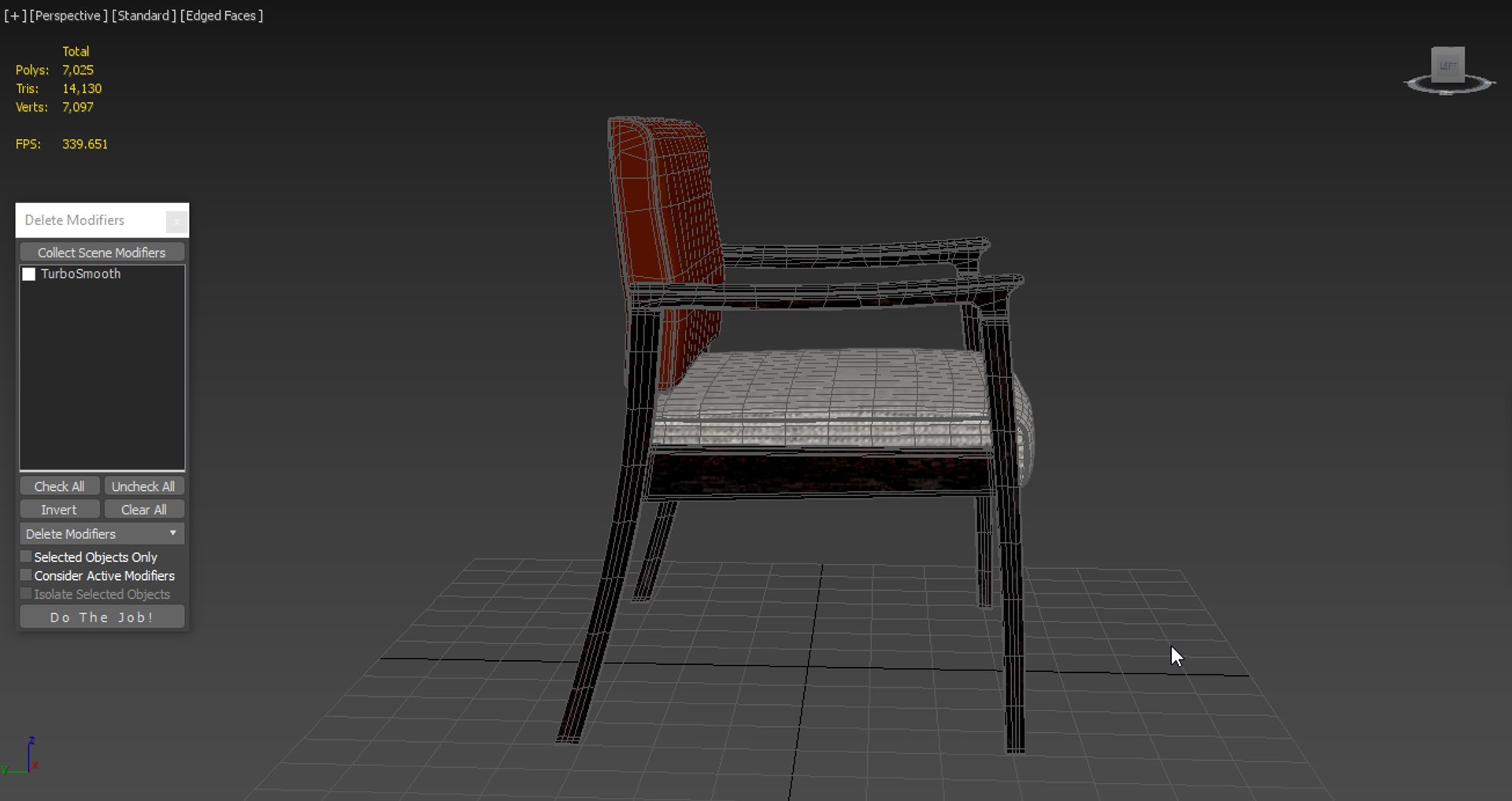 3D OFS Modern Amenity Arm Base Chair Model - TurboSquid 2072398