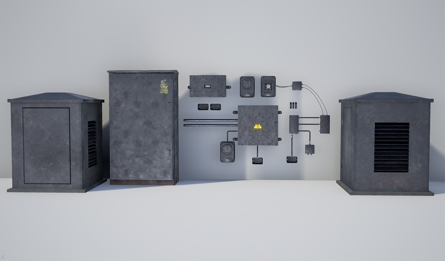 3d Electrical Unity Packed