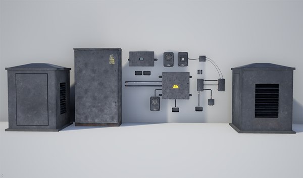 3d electrical unity packed