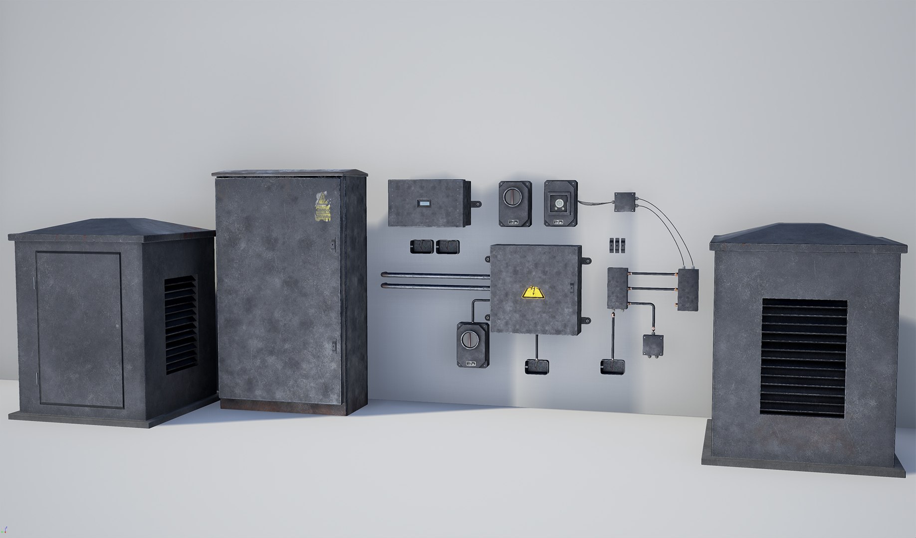 3d Electrical Unity Packed