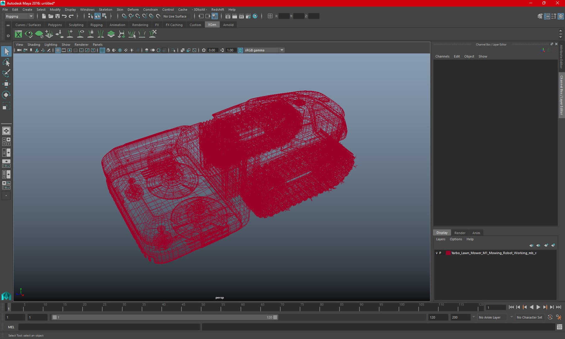 3D Yarbo Lawn Mower M1 Mowing Robot Working Model - TurboSquid 2183327