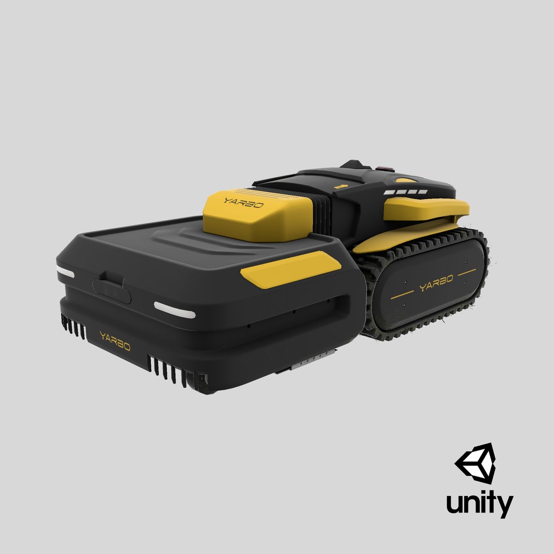 3D Yarbo Lawn Mower M1 Mowing Robot Working Model - TurboSquid 2183327