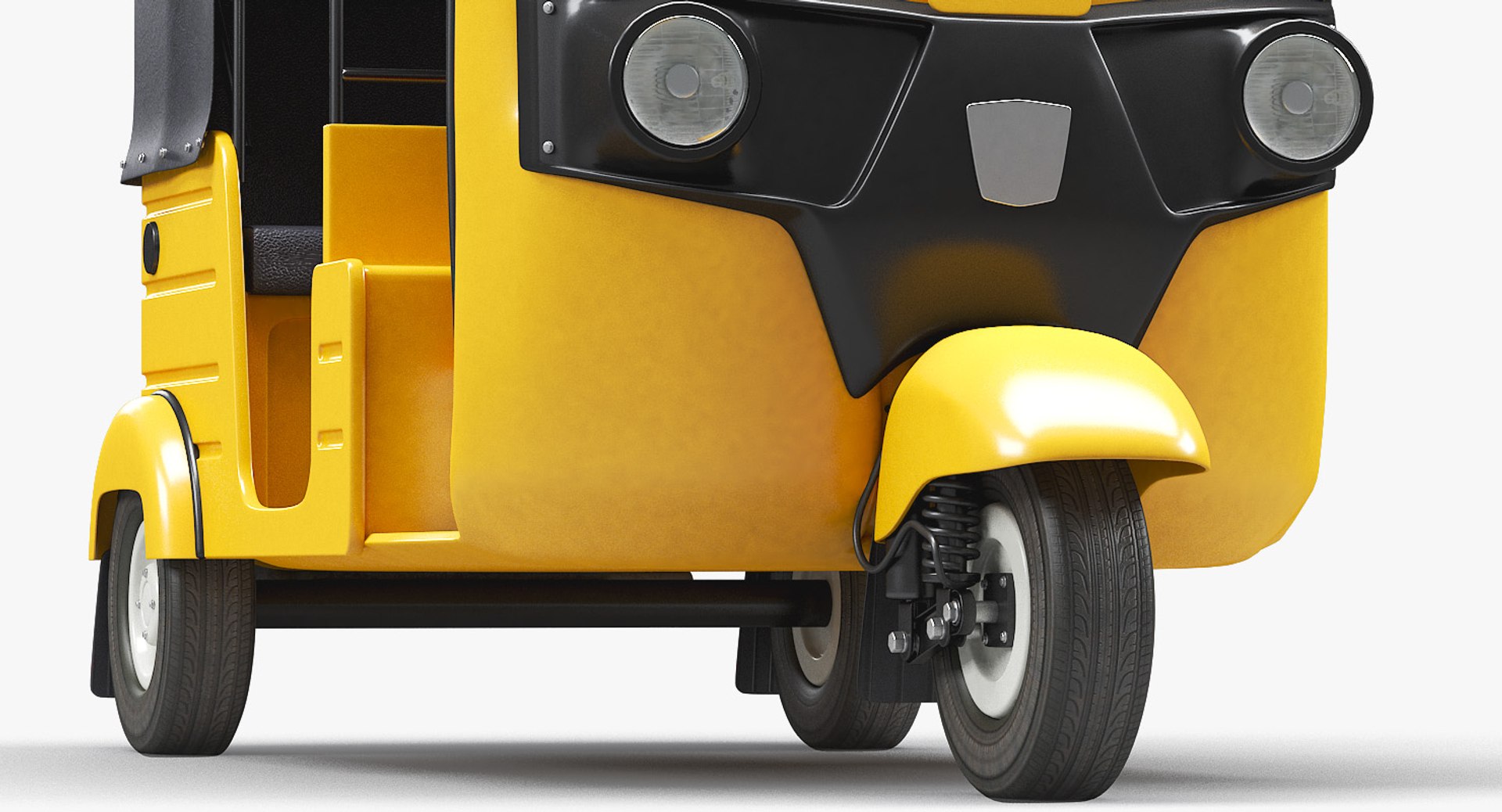 Auto Rickshaw Bajaj 3D Model - TurboSquid 1321235