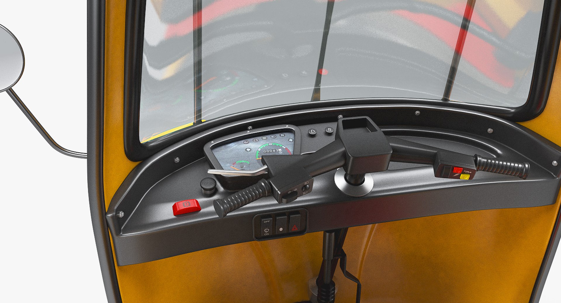 Auto Rickshaw Bajaj 3D Model - TurboSquid 1321235