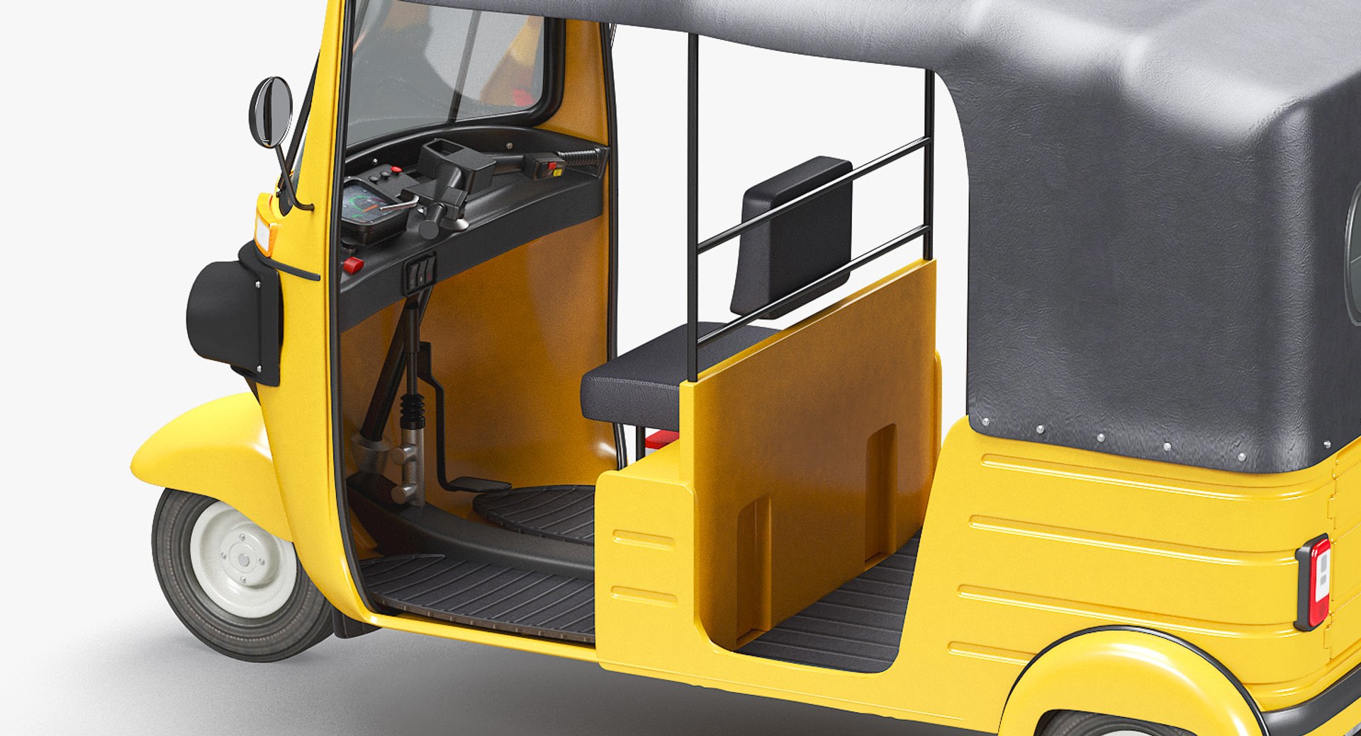 Auto Rickshaw Bajaj 3D Model - TurboSquid 1321235