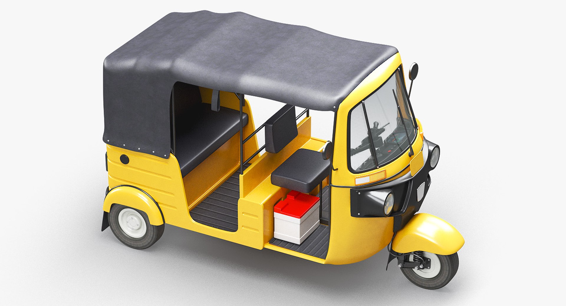 Auto Rickshaw Bajaj 3D Model - TurboSquid 1321235