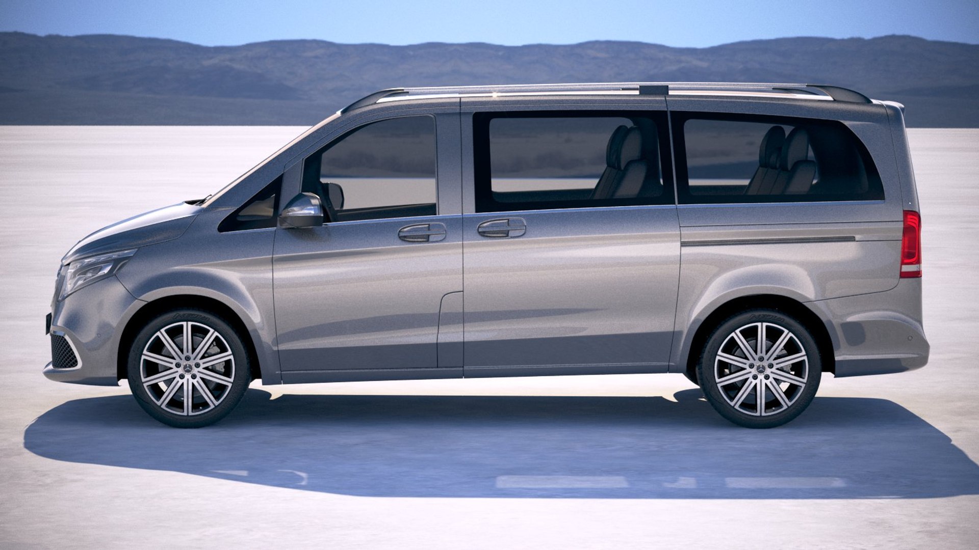 Mercedes-benz V-class 2020 3D - TurboSquid 1389965