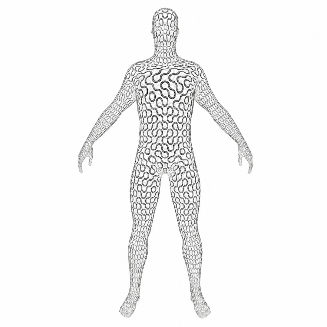 3D Abstract Man Human Model - TurboSquid 1664161