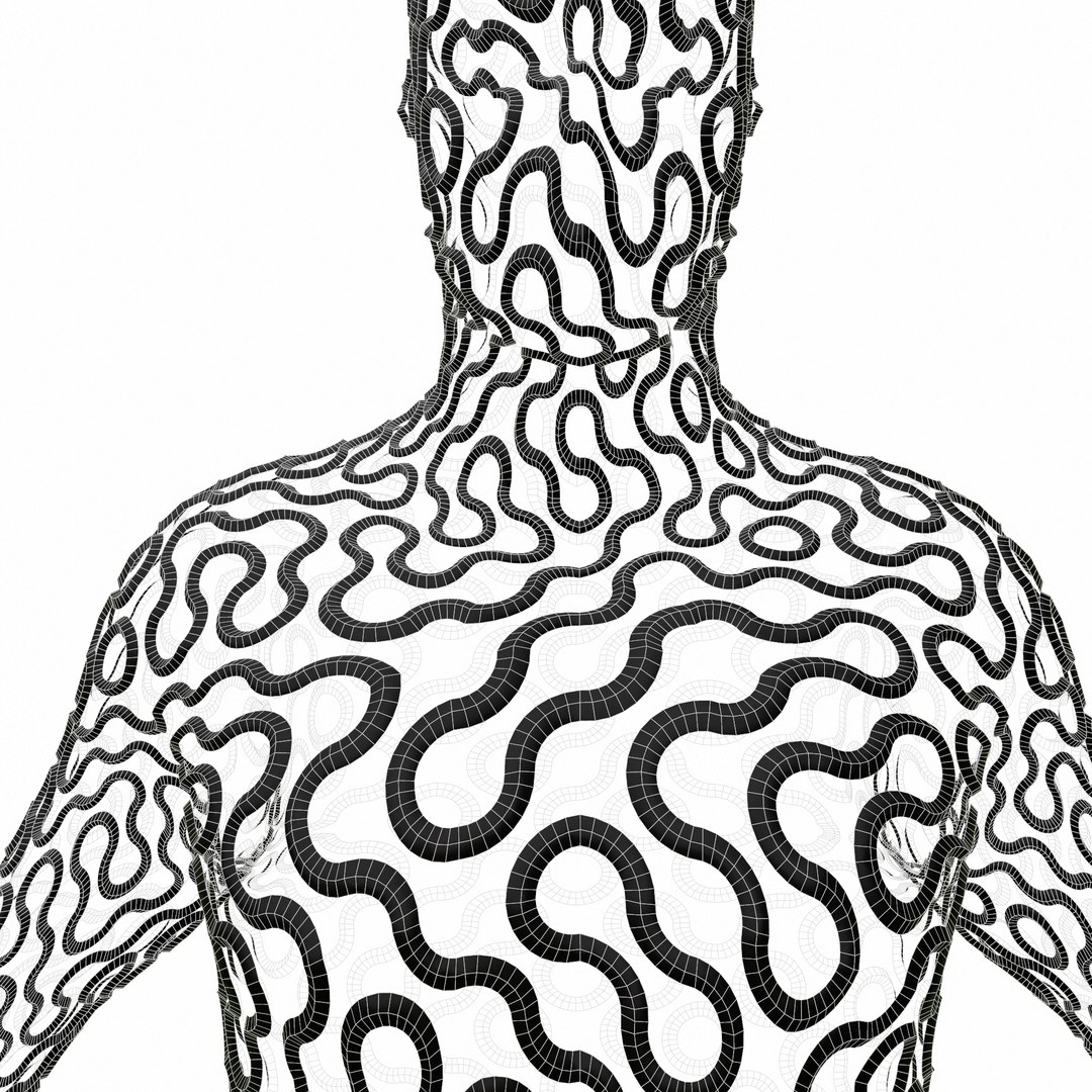3D Abstract Man Human Model - TurboSquid 1664161