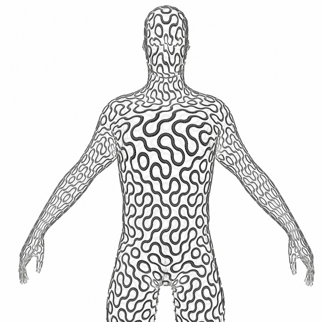 3D Abstract Man Human Model - TurboSquid 1664161