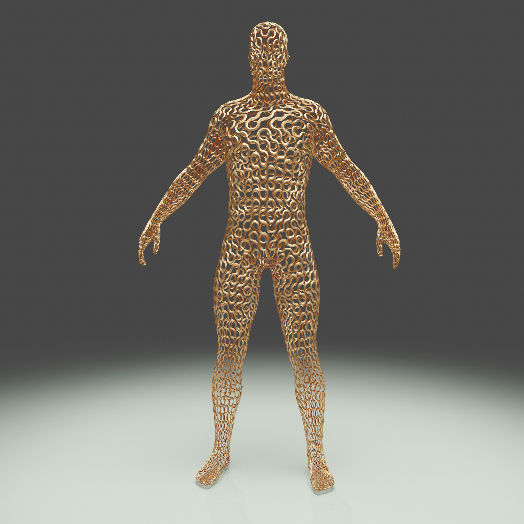 3D abstract man human model - TurboSquid 1664161