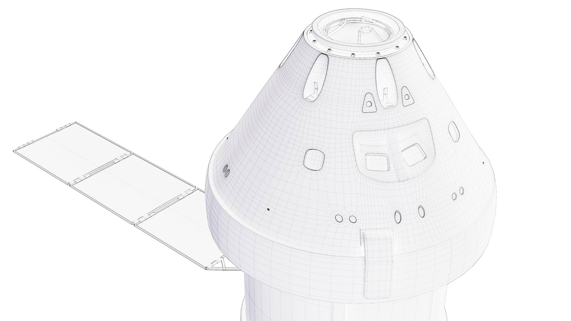 3D orion multi-purpose crew model - TurboSquid 1675145