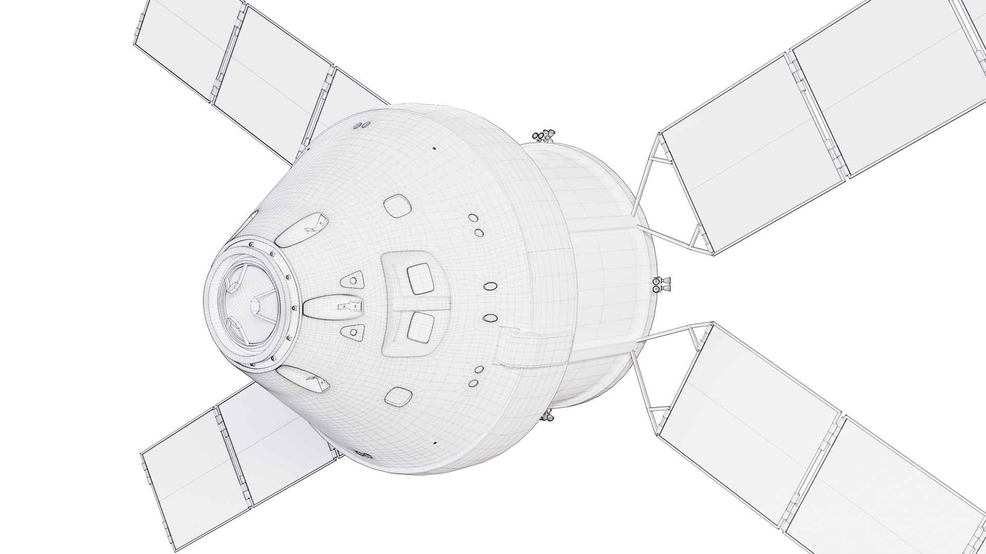 3D Orion Multi-purpose Crew Model - TurboSquid 1675145